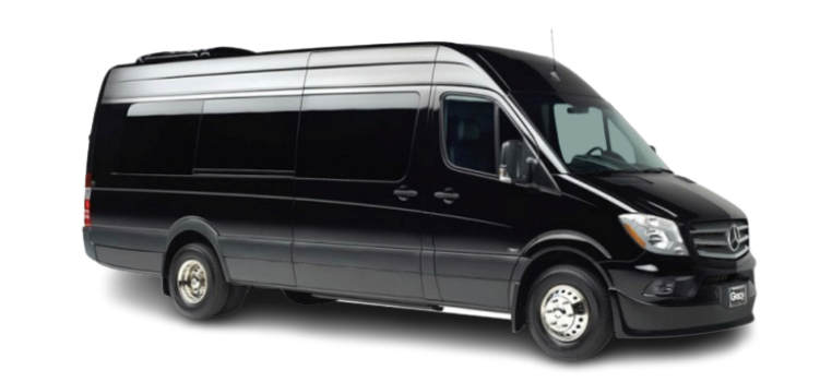 10 Pass Mercedes Benz Sprinter Limo Rental - GNG Limo